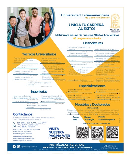 Ofertas académicas 2023